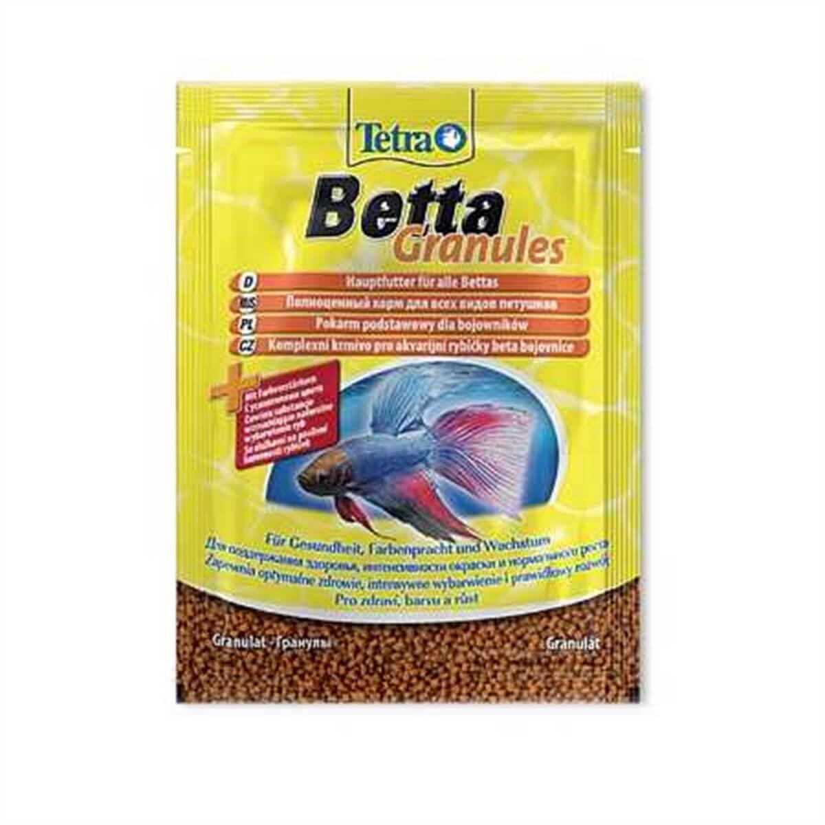 TETRA BETTA GRANULES BALIK YEMİ 5 GR 4004218193680 | ÇUKUROVA PET